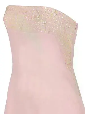 Dior Sequin-embellished Strapless Maxi Dress