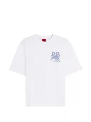 Hugo Delel Logo T-shirt - White