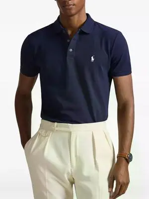 Polo Ralph Lauren Custom Slim Fit Polo Shirt - Blue