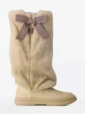 UGG Apres City Tall Bow-detail Boots