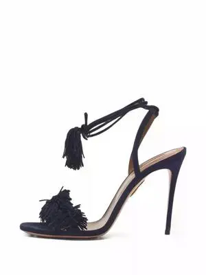 AQUAZZURA Wild Thing Fringe Sandals