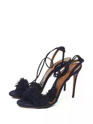 AQUAZZURA Wild Thing Fringe Sandals