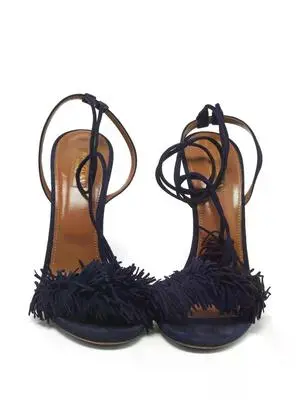 AQUAZZURA Wild Thing Fringe Sandals