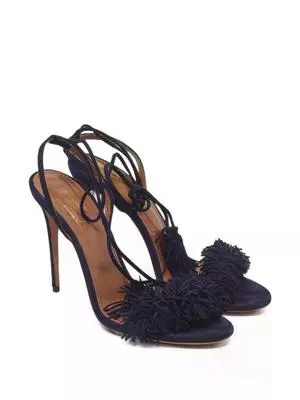 AQUAZZURA Wild Thing Fringe Sandals
