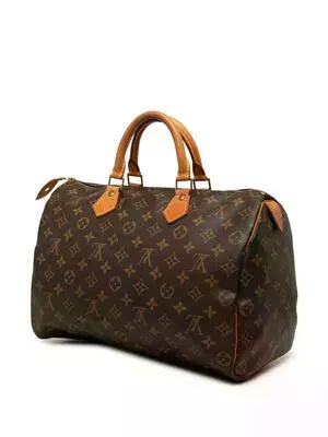 LOUIS VUITTON 1995 Monogram Speedy 35 Boston Bag