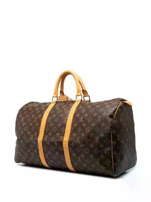 LOUIS VUITTON 2003 Monogram Keepall 50 Travel Bag