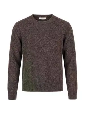 SLOWEAR Crew-neck Flecked Sweater