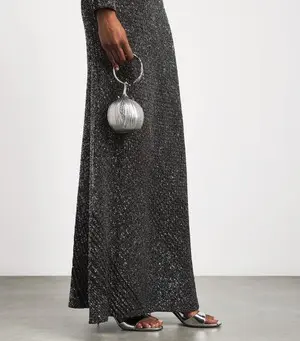 Missoni Sequin Plunge-neck Maxi Dress