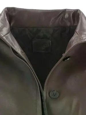 DURAZZI MILANO Leather Bomber Jacket