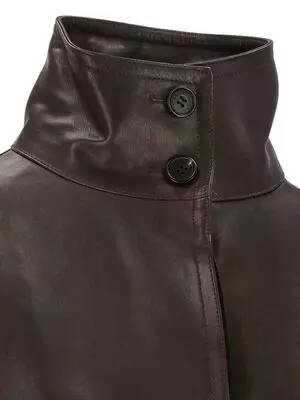 DURAZZI MILANO Leather Bomber Jacket