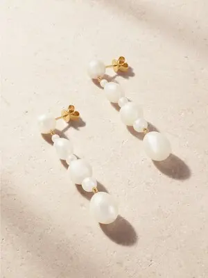 Sophie Bille Brahe Pearl Earrings
