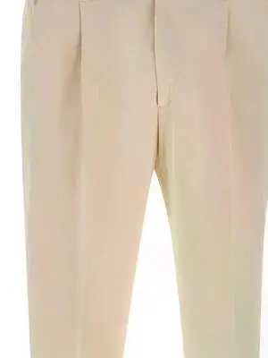 DEVORE INCIPIT Pleated Cuffed Trousers
