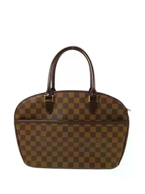 LOUIS VUITTON Damier Sarria Horizontal Handbag - Brown