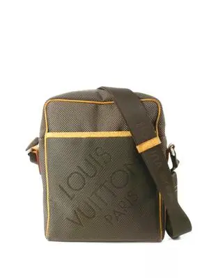 LOUIS VUITTON Nm Citadin Damier Geant Messenger Bag - Brown