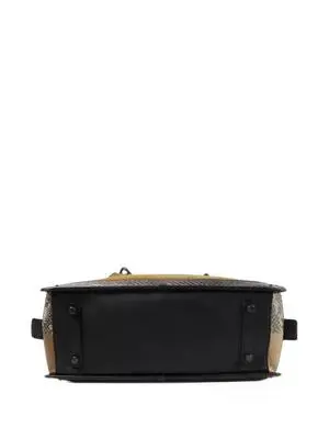 COACH Dreamer Snakeskin-effect Shoulder Bag