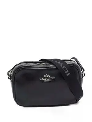 COACH Logo-plaque Leather Cross Body Bag