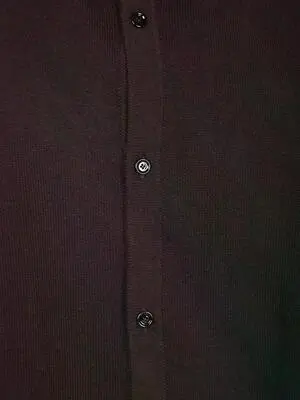 LARDINI Button-up Collared Cardigan