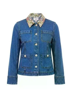 Cinq À Sept Dalton Denim Jacket - Blue