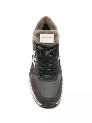 Premiata Shearling-lined Logo-patch Sneakers