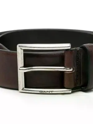 Gant Logo-engraved Buckle Belt
