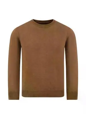 Woolrich Crew-neck Fine-knit Sweater - Brown