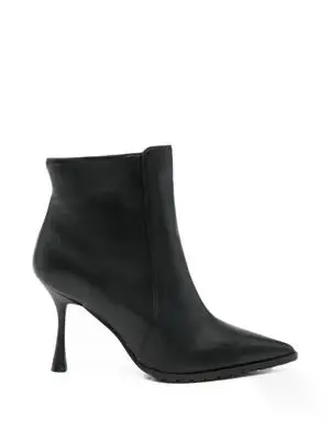 FRATELLI RUSSO Pointed-toe Ankle Boots - Black