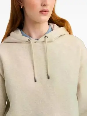 Pringle Of Scotland Logo-embroidered Drawstring Hoodie