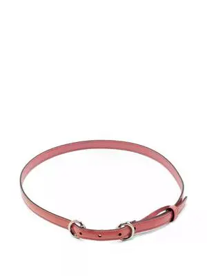 Gucci Horsebit Patent Leather Belt - Pink