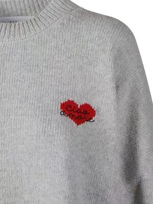 Giada Benincasa Heartbeat Knitted Sweater