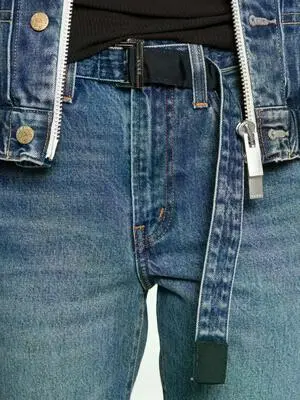 Sacai X Levi's Belted Flared Jeans