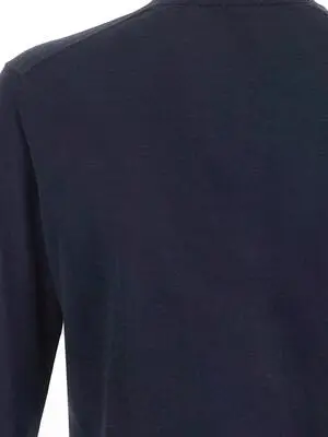 KANGRA Ribbed-trim V-neck Cardigan