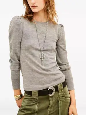 Ba&sh Britanie Puff-sleeve Sweater