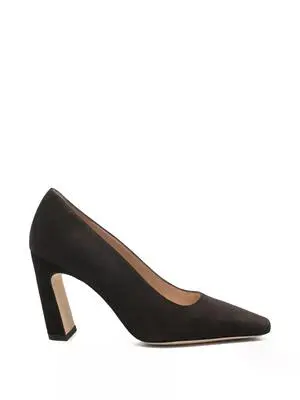 Stuart Weitzman Square Toe Pumps