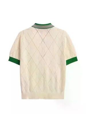 Pringle Of Scotland Argyle Polo Shirt