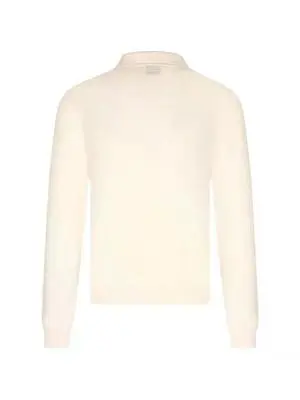 Hugo Polo-collar Long-sleeve Polo Shirt