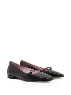 CAREL Emilie Buckle-strap Ballet Flats - Black