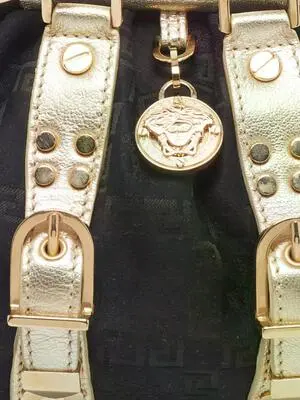Versace Mini Madonna Buckle-detail Satchel Bag