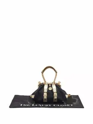 Versace Mini Madonna Buckle-detail Satchel Bag