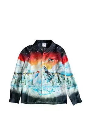 Casablanca Ski Lake Printed Shirt