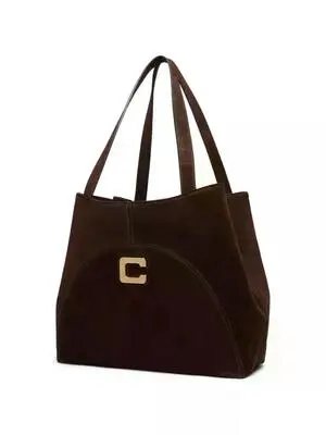 CAREL Clemenceau Suede Tote Bag