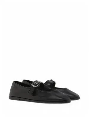 CAREL Iris Buckle-fastening Ballet Flats - Black