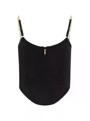 Guess Aisha Chain-link Strap Bustier Top