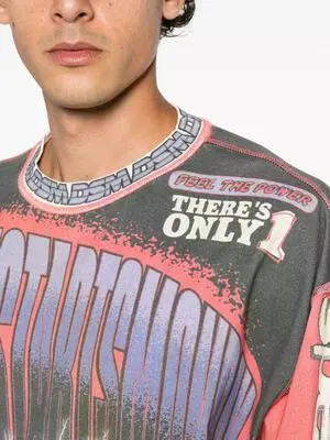 DIET STARTS MONDAY Graphic-print Long-sleeve T-shirt