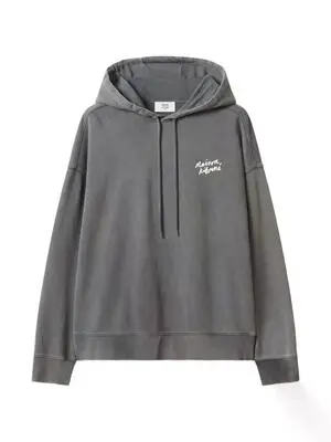 Maison Kitsuné Logo-print Drawstring Hoodie