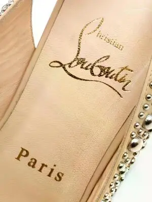 CHRISTIAN LOUBOUTIN Star Prive Studded Pumps