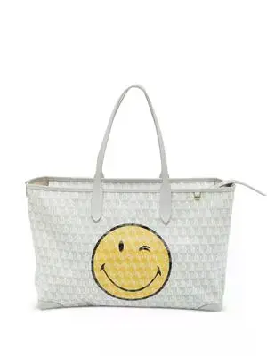 ANYA HINDMARCH Wink I Am A Plastic Bag Tote Bag - Grey