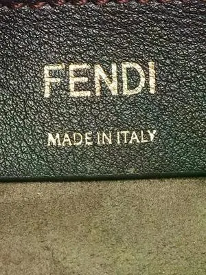 Fendi 2019 Zucca Monogram Chain-strap Crossbody Bag