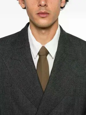 MARSEM Double-breasted Check-pattern Suit