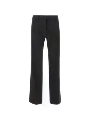 Andamane Gladys Tuxedo Silk-satin Stripe Trousers