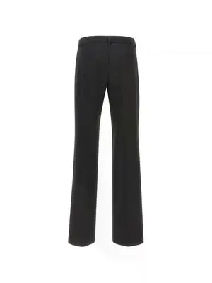 Andamane Gladys Tuxedo Silk-satin Stripe Trousers
